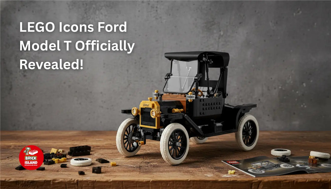 LEGO Icons Ford Model T Revealed | Pre-Order Australia 2026